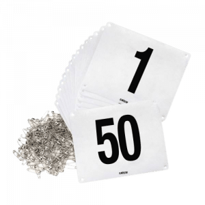 Race Bibs and Safety Pins for Sport Events | Clinch Star