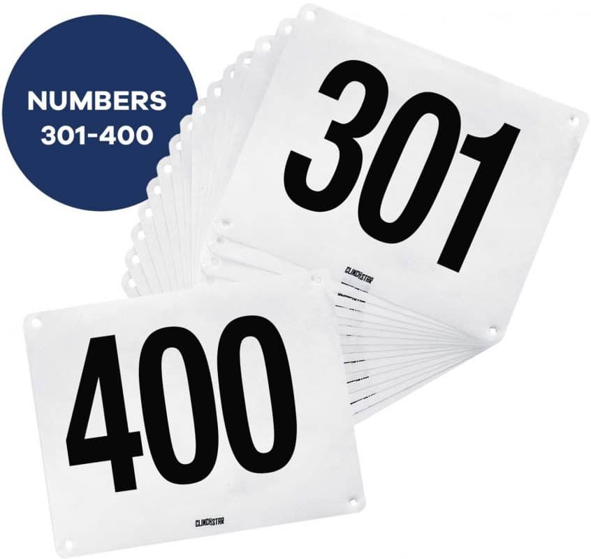 Race Bib Numbers For Running Events | Clinch Star
